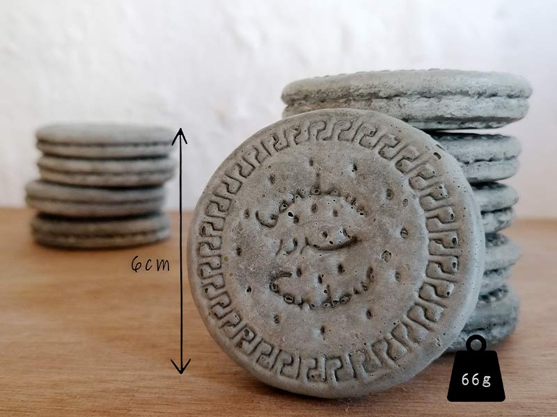 Biscuit 555 Coasters - 6 pieces - Minbaladeh.world