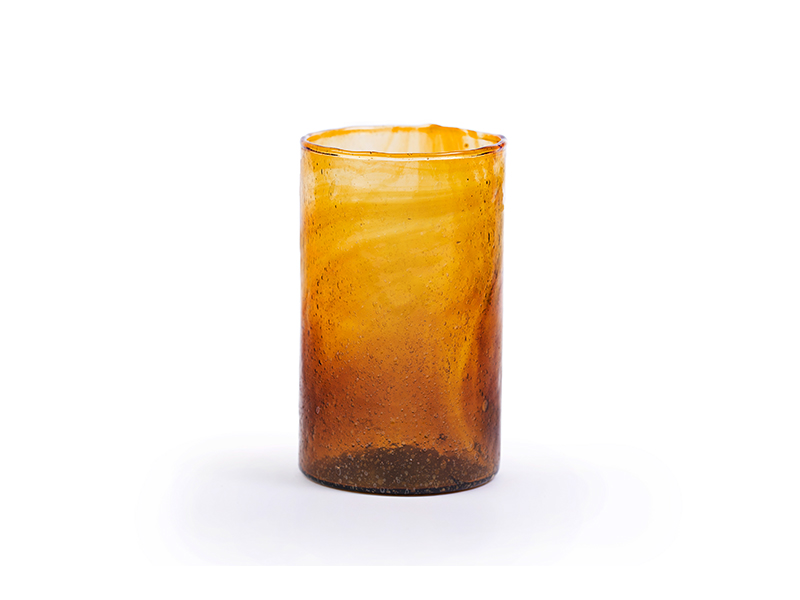 Whiskey Glass - Honey Brown - Minbaladeh.world