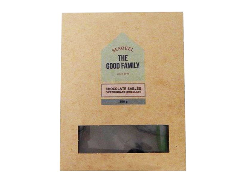 Sablés Dipped in Dark Chocolate | 300g - Minbaladeh.world