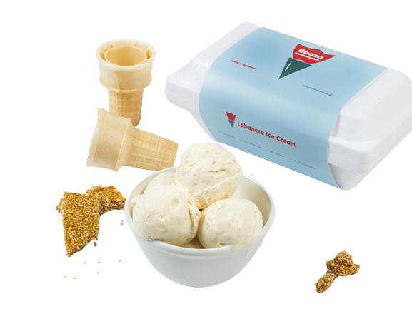 Strawberry - Lebanese Ice Cream | 500 ml - Minbaladeh.world