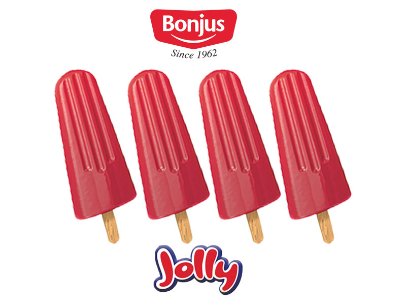 Jolly - Strawberry Ice Cream | 55ml - Pack of 4 - Minbaladeh.world