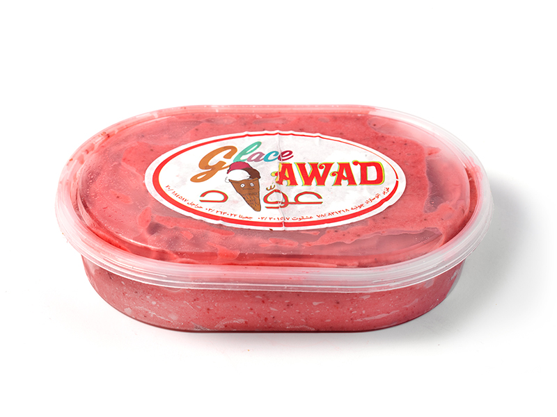 Strawberry Lebanes Ice Cream | 500g - Minbaladeh.world