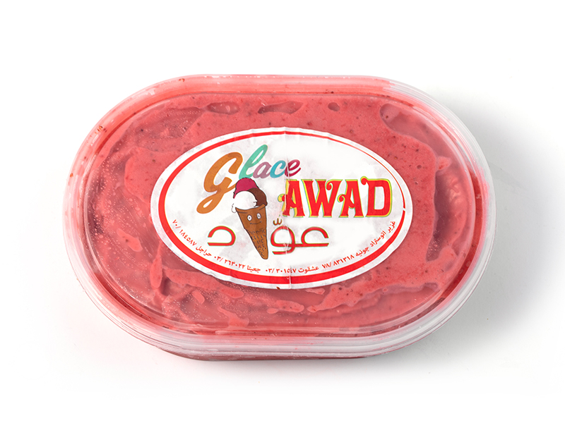 Strawberry - Lebanese Ice Cream | 500 ml - Minbaladeh.world