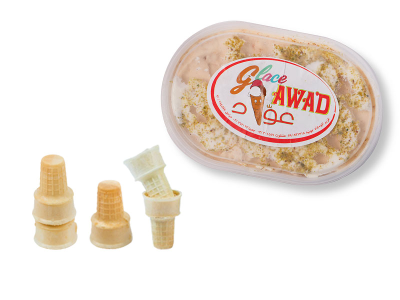 Almond Lebanese Ice Cream | 500g - Minbaladeh.world