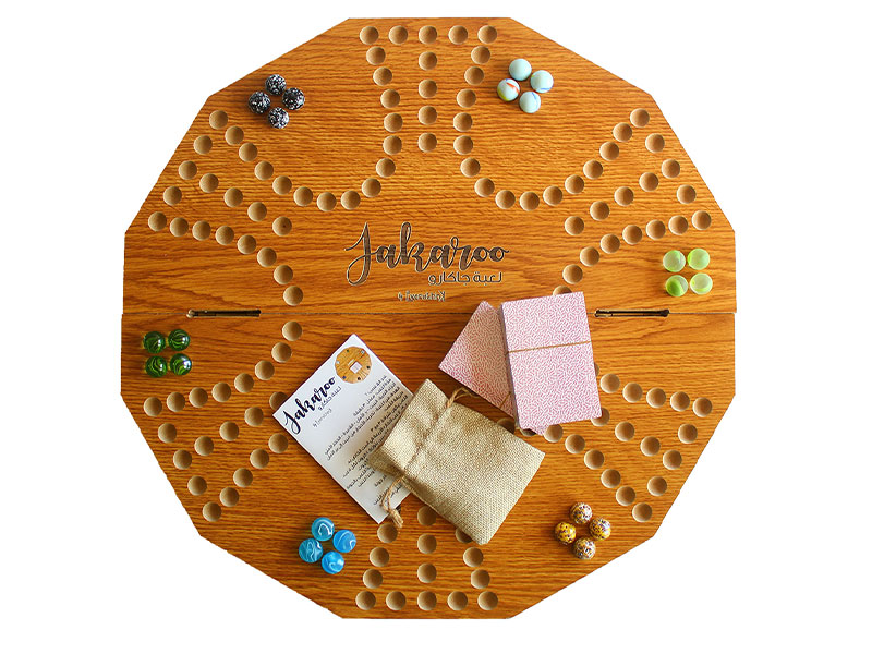 Jackaroo 6 Players - Laminated French Oak - Minbaladeh.world