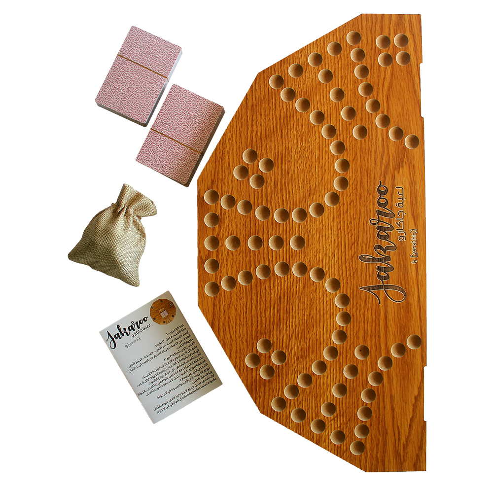 Jackaroo 6 Players - Laminated French Oak - Minbaladeh.world