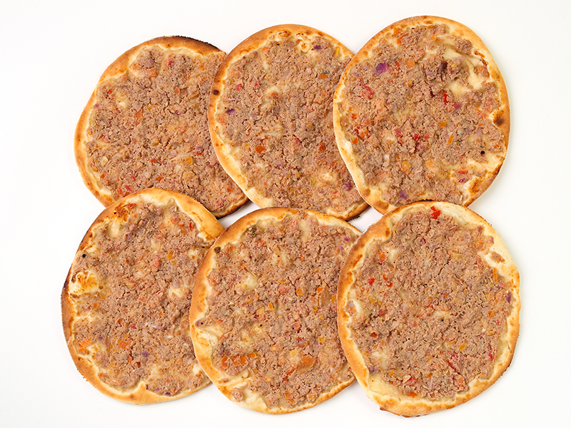 Mini Minced Beef Manakish | 600g - 6pcs - Minbaladeh.world