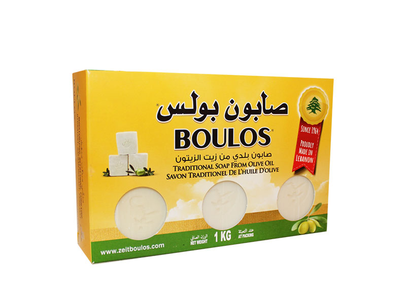 Olive Oil Soap - Saboun Baladi | 1 Kg - 6 Pieces - Minbaladeh.world