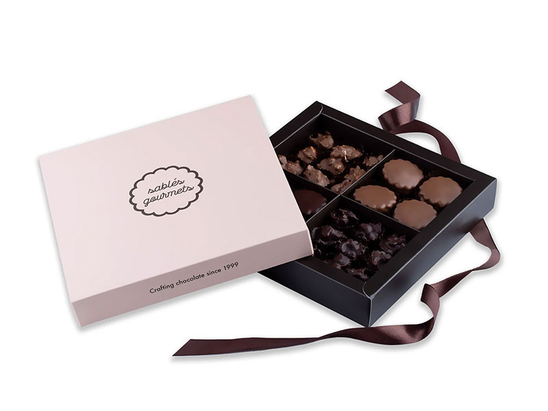 Sablés Assortment Box | 510g - 32 pieces - Minbaladeh.world