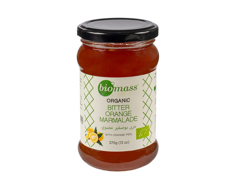 Organic Bitter Orange Marmalade Jar | 370g - Minbaladeh.world