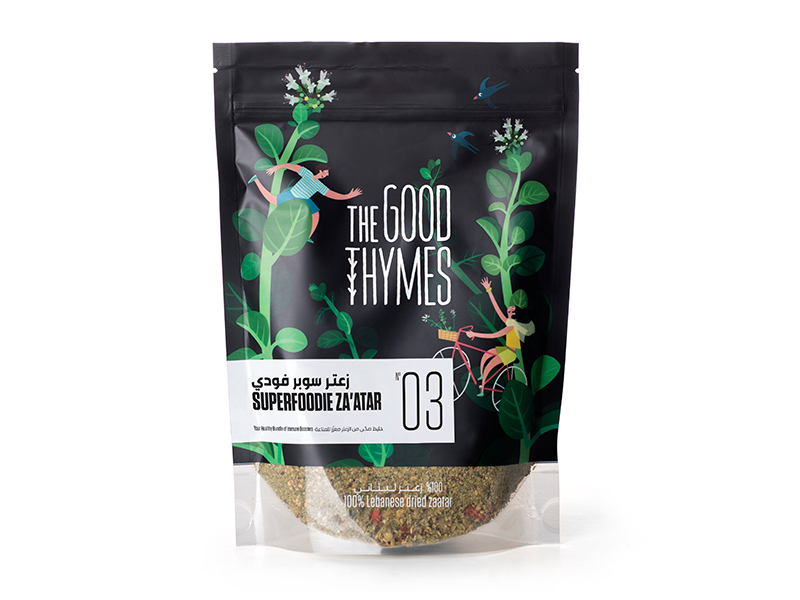 Classic Zaatar Mix - No. 01 | 350g - Minbaladeh.world